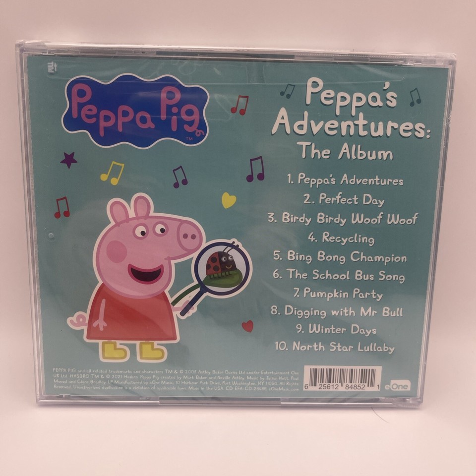 PEPPA PIG PEPPA'S ADVENTURES NEW CD 625612848521| eBay