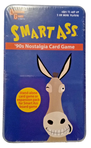 Smart Ass 90's Nostalgia Card Game in Tin - New / Sealed | eBay Australia