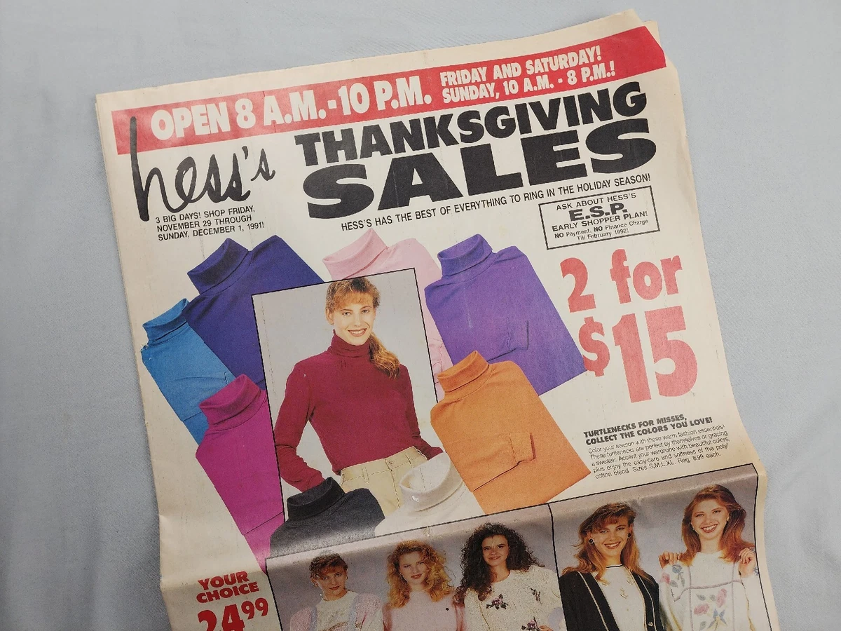 Department Store Sales Ads