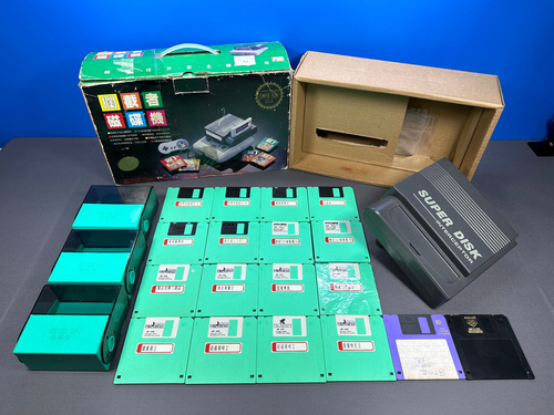 NINTENDO SUPER FAMICOM SUPER DISK INTERCEPTOR FLOPPY DRIVE 24M 9409184 ...