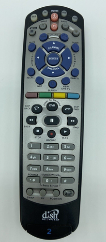 Dish Network Replacement Remote Control 21.0 IR/UHF PRO 173954 Tested ...