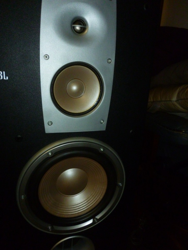 Vintage JBL Northridge Series N38 8Ohm 3-Way Floor Speakers NICE! Work ...