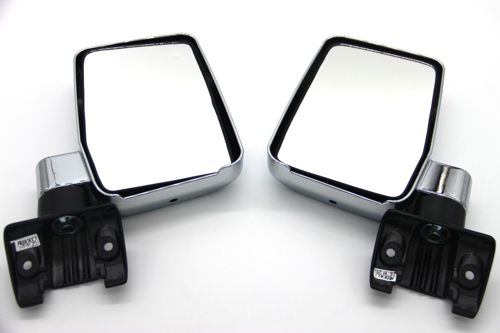 Toyota Land Cruiser FJ60 FJ62 Side View Mirrors Set Chrome | Manual ...
