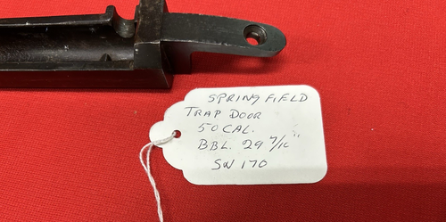 BARREL TRAPDOOR SPRINGFIELD CADET 50-70 CALIBER MODEL 1868 1870 | eBay