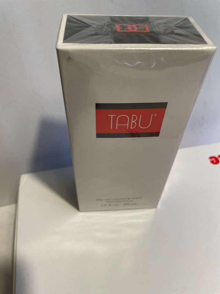 TABU by Dana Eau De Cologne Spray 3.0 fl oz. NEW in Box ~ Sealed ~FREE ...