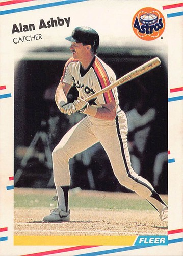 Alan Ashby 1988 Fleer 439 Houston Astros BASEBALL Card | eBay