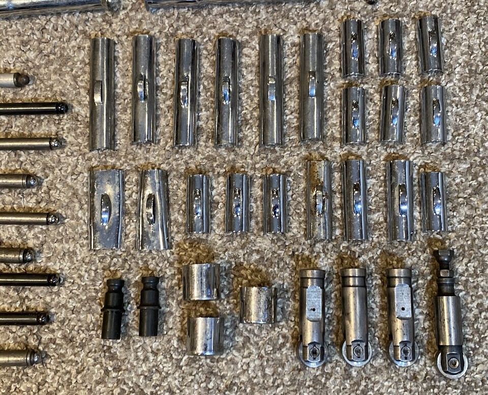 Large Lot Harley Davidson Motorcycle Parts Pushrod Tubes Top Retainers ...
