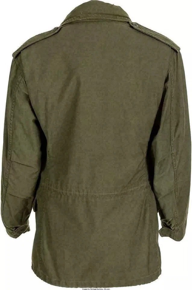 Men's John Rambo First Blood Jacket US Army M65 Field Vintage Cotton ...