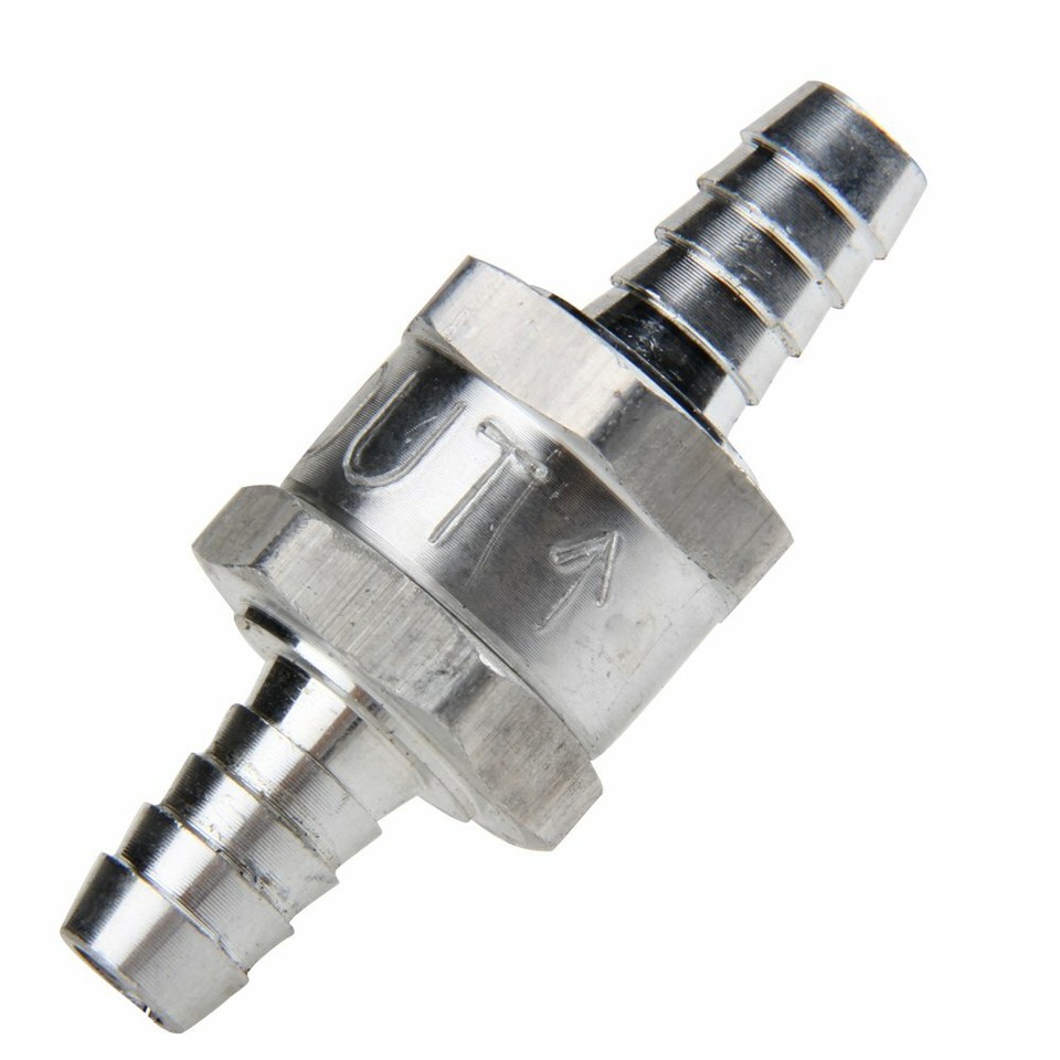 3/8" 10mm Inline One Way Check Valve Fuel Diesel Gas Liquid No Return ...