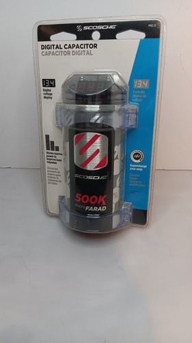 Scosche 500K Micro Farad Digital Capacitor / NEW | eBay