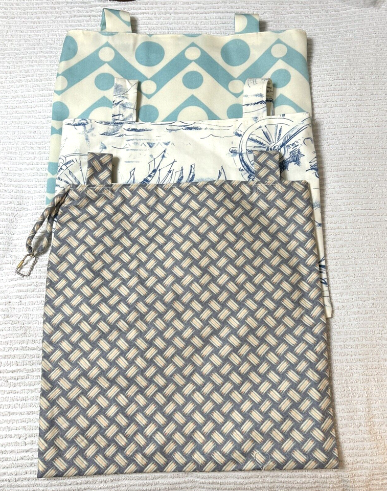 NEW Walker Caddy Bag Pocket Adjust Lined Bling Handmade Washable PICK ...