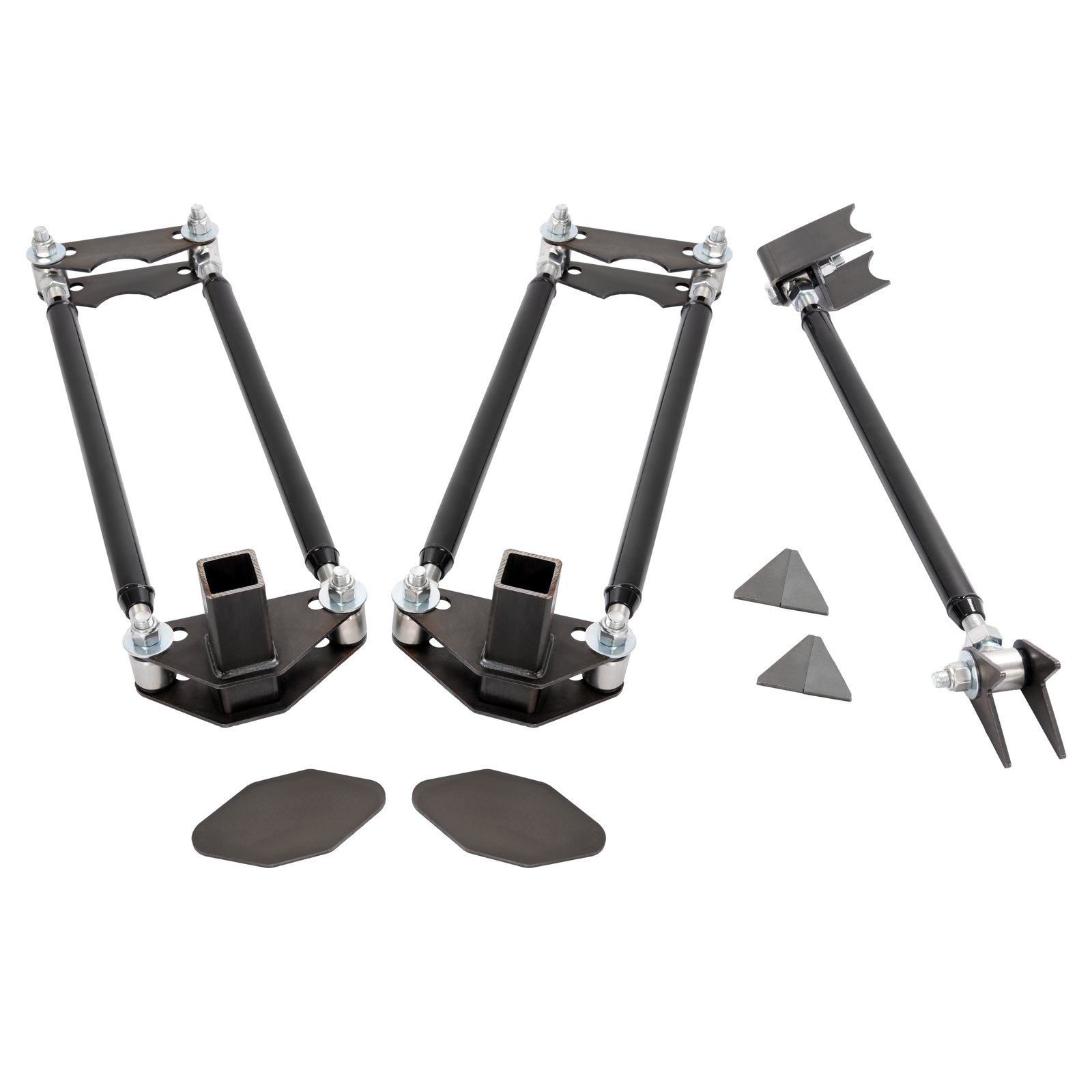 Universal Parallel 4 Link Mounts Kit For Hot Rod Rat Truck Classic Car ...