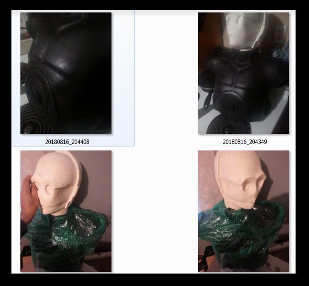 1 STAR WARS LIFE-SIZE ROBOT K3-PO C3PO ANDROID MODEL KIT PROP Lighting ...