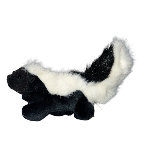 Folkmanis Skunk Plush Finger Puppet 6” Mini Puppet Pretend Play Forest ...