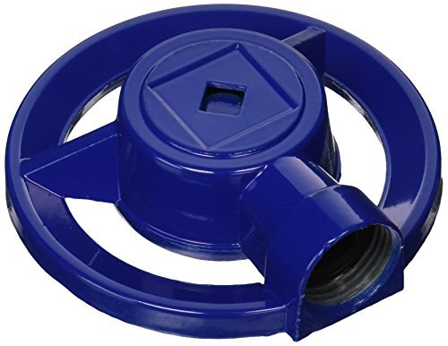 QVS 004090 Pop's Metal Square Pattern Sprinkler, Large, Blue | eBay