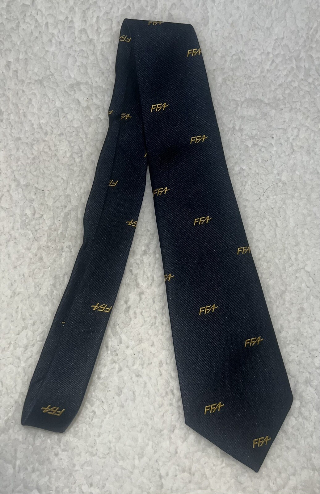 FFA Tie Future Farmers Of America Necktie Navy All Ov… - Gem