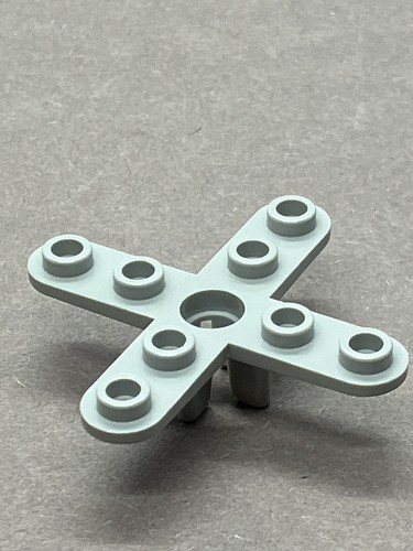 LEGO Part 2479 (1pc) Prop Propeller 4 Blade - Old Light Gray Vintage | eBay