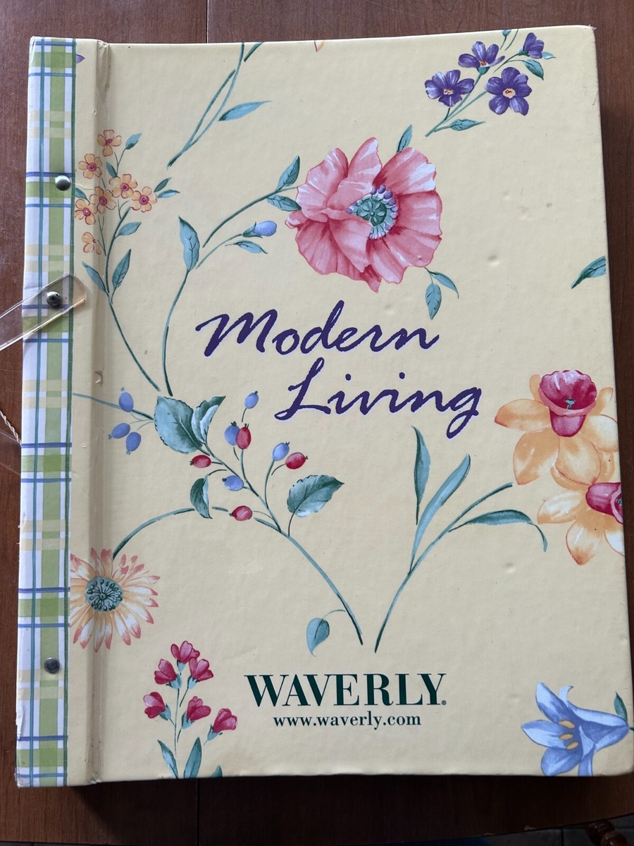 Waverly Wallpaper Books With Fabric Meadow Lavender And Blue Fabric