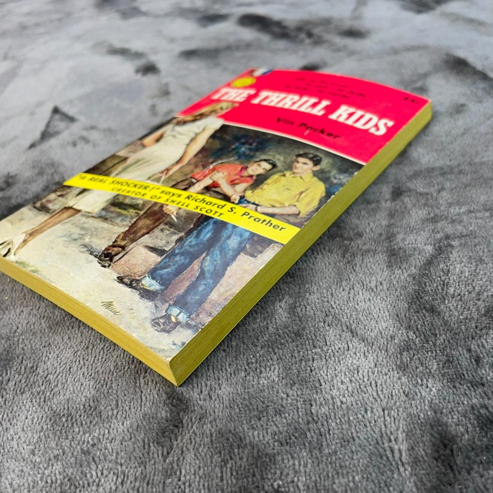 Vintage Pulp Paperback GGA The Thrill Kids Vin Packer 1955 | eBay