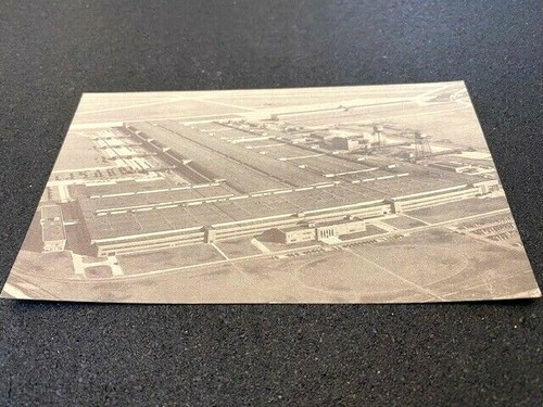 Postcard KAISER and FRAZER Automobile Plant, Willow Run MI, late 1940's ...