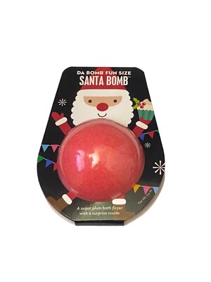 (3 Count) Da Bomb Fun Size Santa Bomb A Sugar Plum Bath Fizzer 3.5 Oz ...