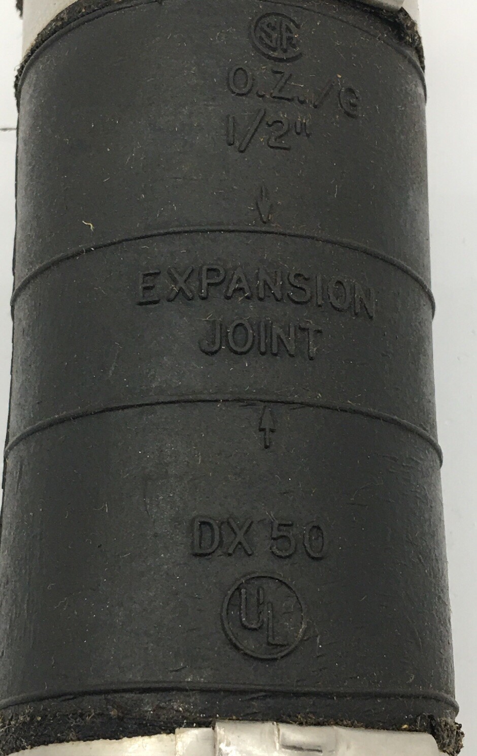 DX-50 O.Z./GEDNEY 1/2-INCH DEFLECTION/EXPANSION FITTING FOR RIGID OR ...
