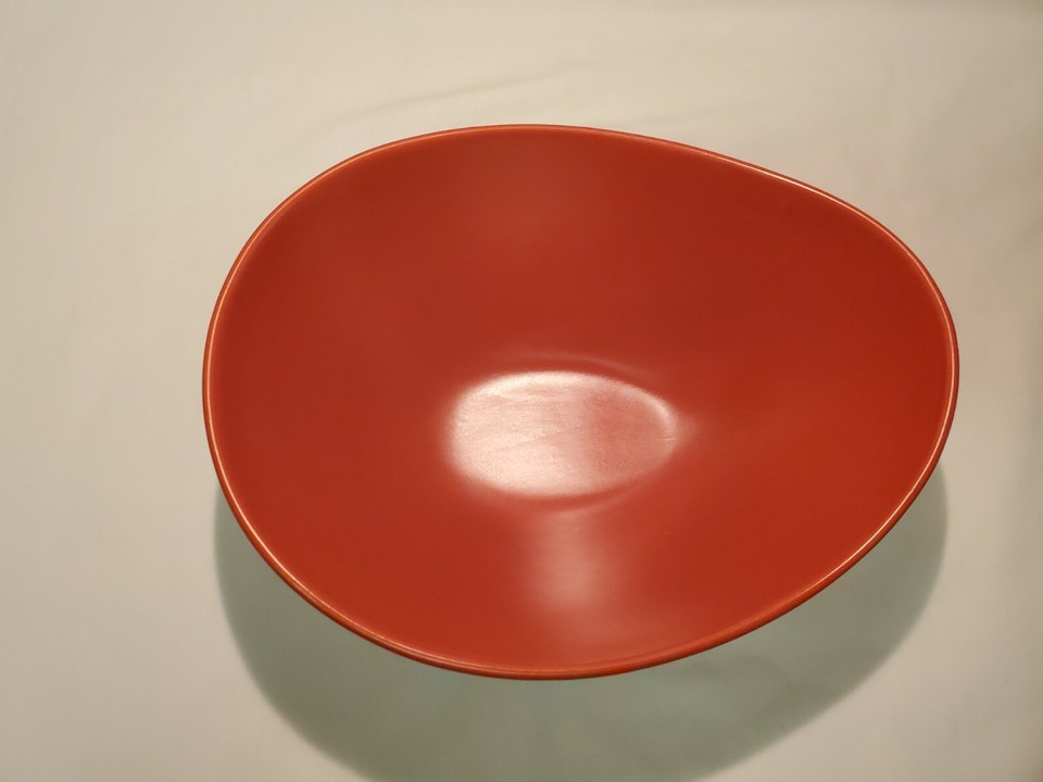 Libbey World Tableware Driftstone Clay Satin Matte Porcelain Oval Bowl ...