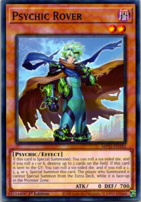 Yu-Gi-Oh Yugioh Psychic Rover MP23-EN182 Mega Tin 2023 Dueling Heroes ...