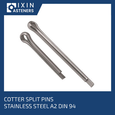 1MM UP TO 10MM COTTER SPLIT PINS SPLIT COTTER PINS STAINLESS STEEL DIN ...