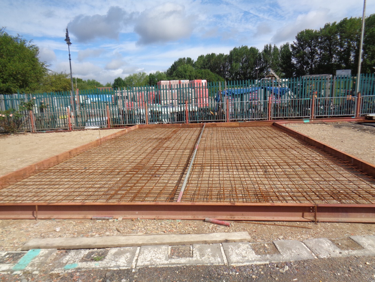 WELDED STEEL MESH CONCRETE REINFORCING A393 2400mm x 4800mm | eBay UK
