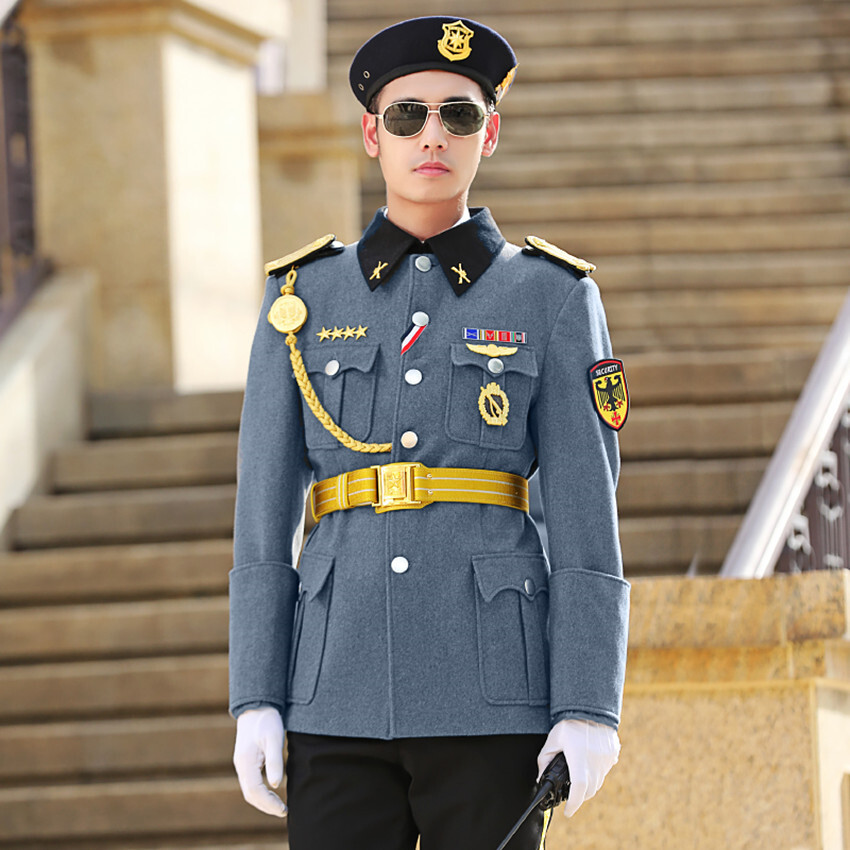 Top Quality German Men Pilot Uniform Air Captain Jacket Suits Wiht ...