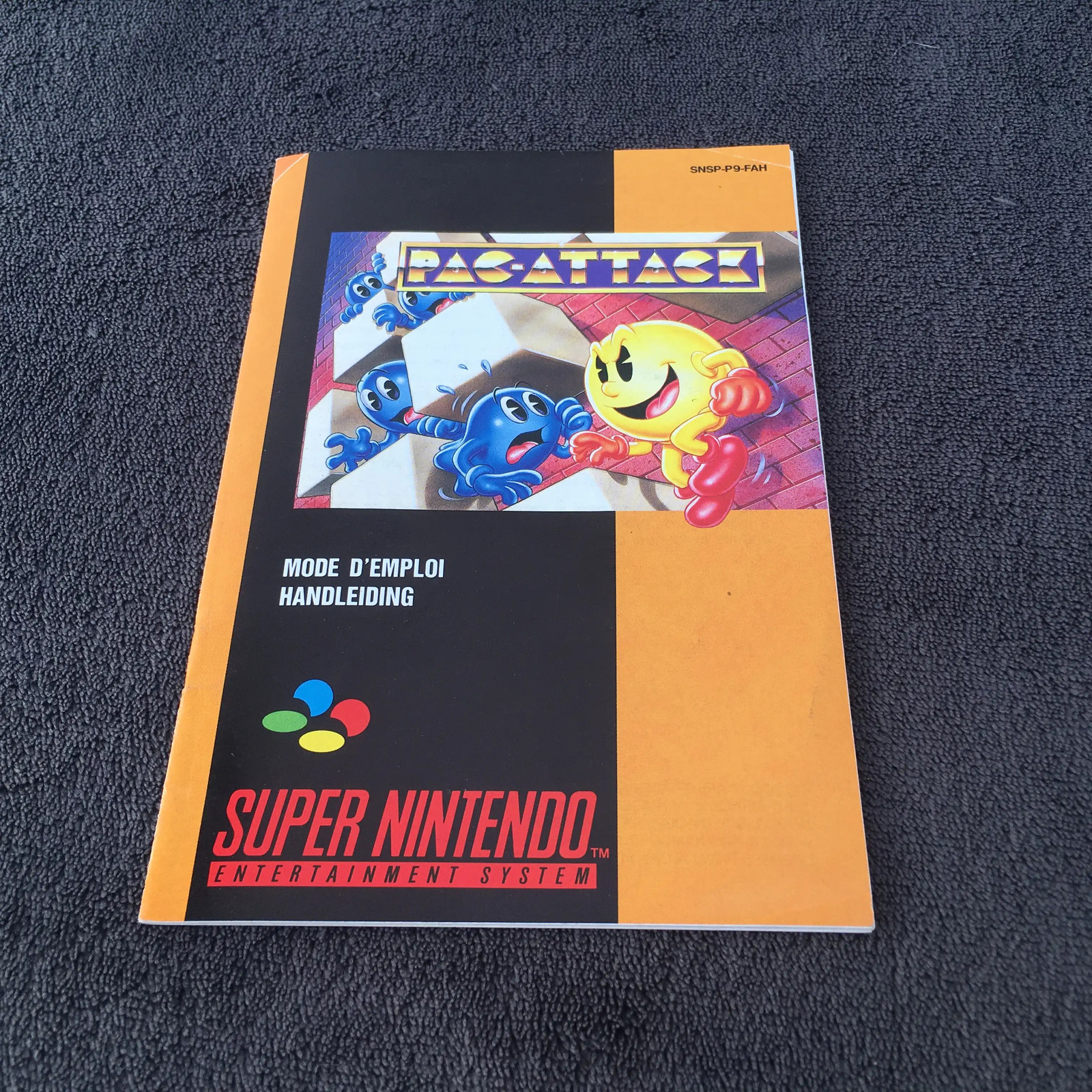 Super Nintendo Pac-Attack FAH Excellent Condition | eBay