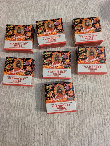 Lot of 7 Dr. Squatch Cheetos FLAMIN’ HOT BRICC Limited Edition 5 oz ...