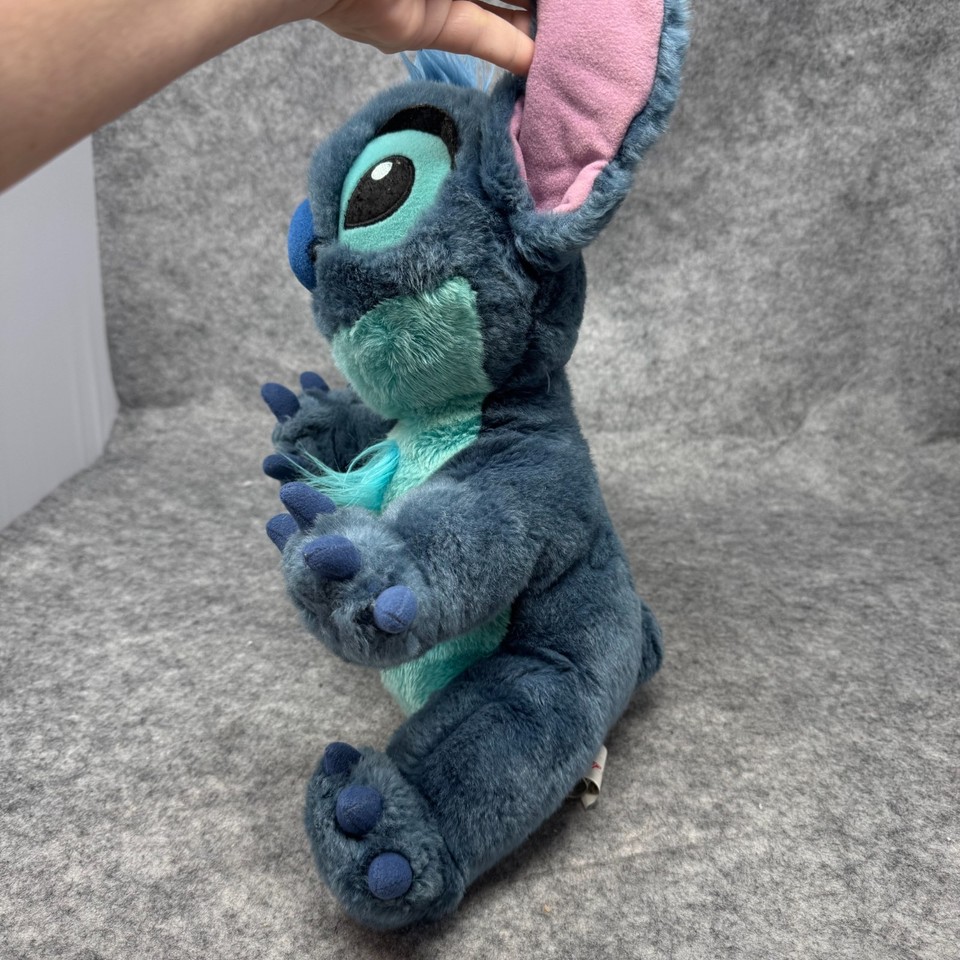 VTG Stitch Disney Store Limited 14" Plush Stuffed Animal Stitch as Dog ...