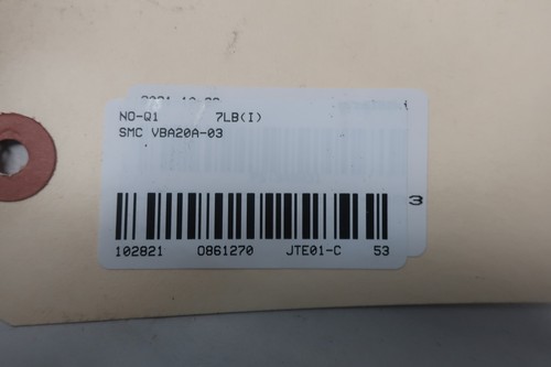 Smc VBA20A-03 Booster Regulator 3/8in Npt 0-1mpa | eBay