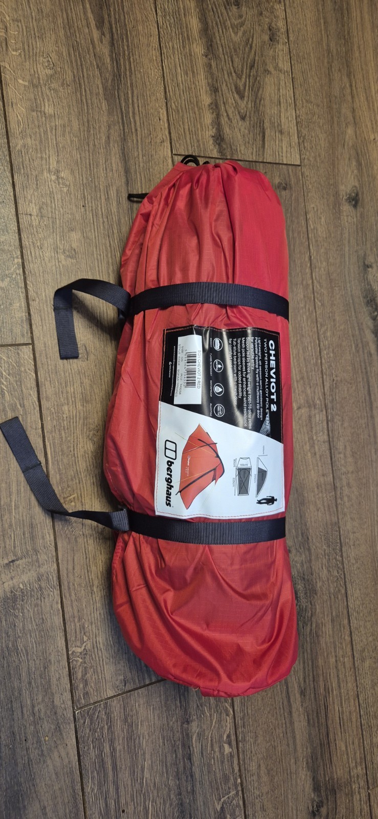Berghaus Cheviot 2-Person Red Tent Used Once | eBay UK