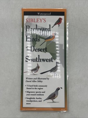 Sibley's Backyard Birds Of The Desert Southwest - VERY GOOD | eBay