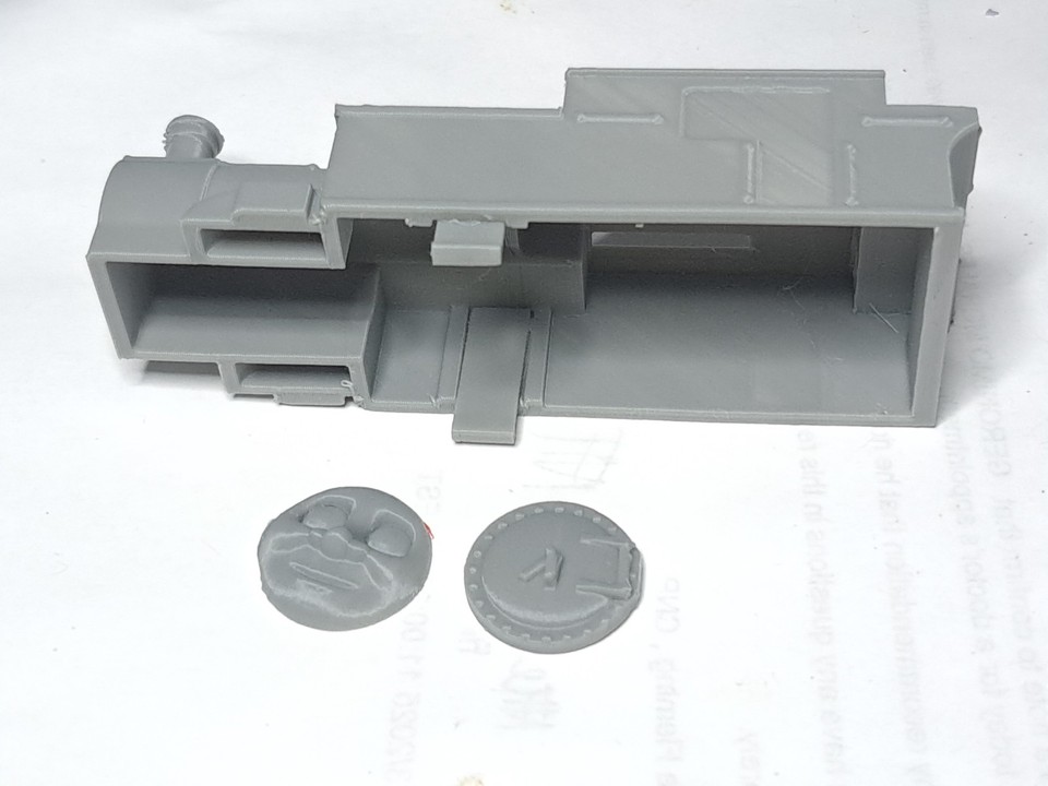 Custom Oliver T1 Shell 3D Printed | eBay