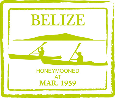 Belize Passport Retro Adventure Stamp Car Bumper Sticker Decal 5" x 4 ...