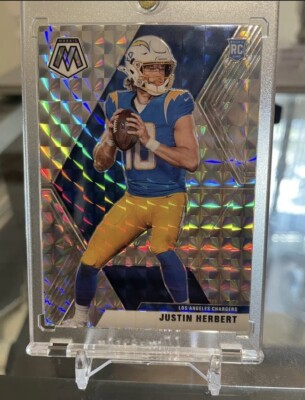 2020 Mosaic Justin Herbert Rookie Silver Mosaic Prizm #204 | eBay