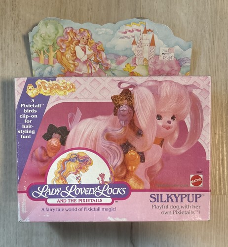 Lady Lovely Locks Silkypup Pixie Tails New/open Box End Mattel Toy 80s ...