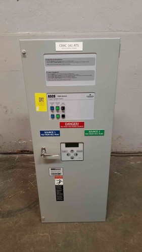 ASCO 7000 Series 30A 480v ATS D07ATS030030N5XC (SKU: 13988AA)(13988AA ...