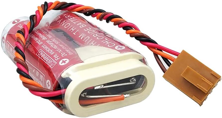 2pcs Kawasaki MD500N 50750-1018 3.6V Robot Battery Maxell ER17/50 ...