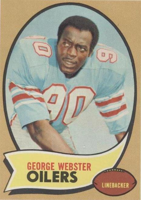 1970 Topps George Webster #120 for sale | eBay