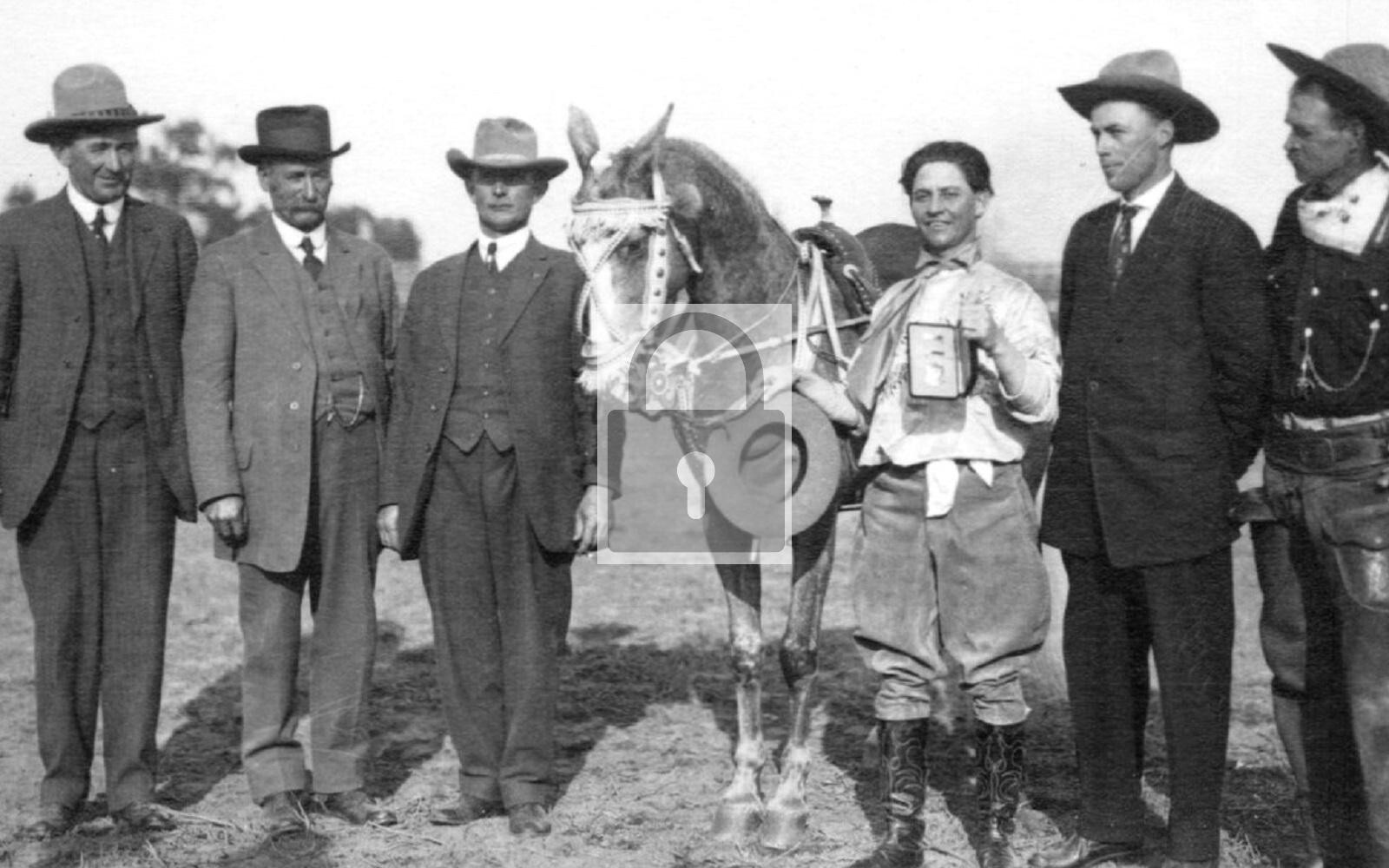 John Agee Equestrian Ringling Bros Circus Canton Missouri MO - 8x10 ...