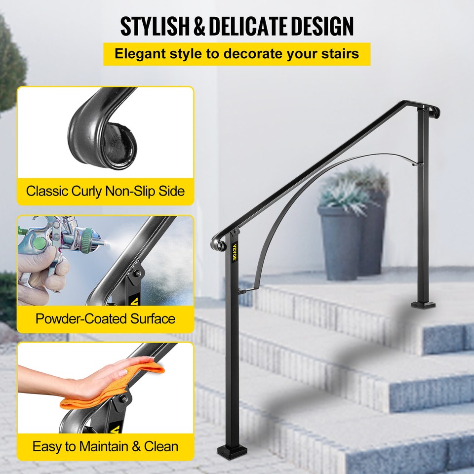 Steps Handrail Mobility Safety Railing Disability Aid Garden Outdoor ...