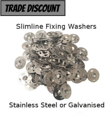 Tile backer board Easy fix washers Packs of 100 | eBay