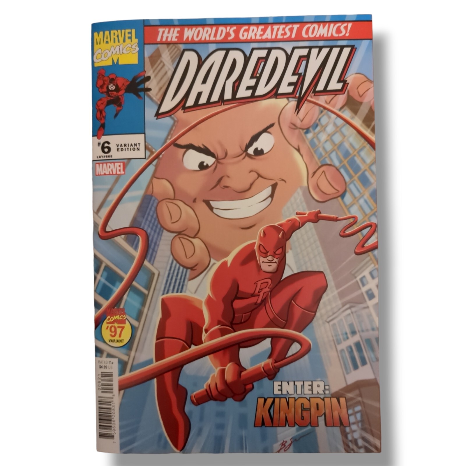 DAREDEVIL #6 - BENJAMIN SU - MARVEL 97 VARIANT (2023) | eBay