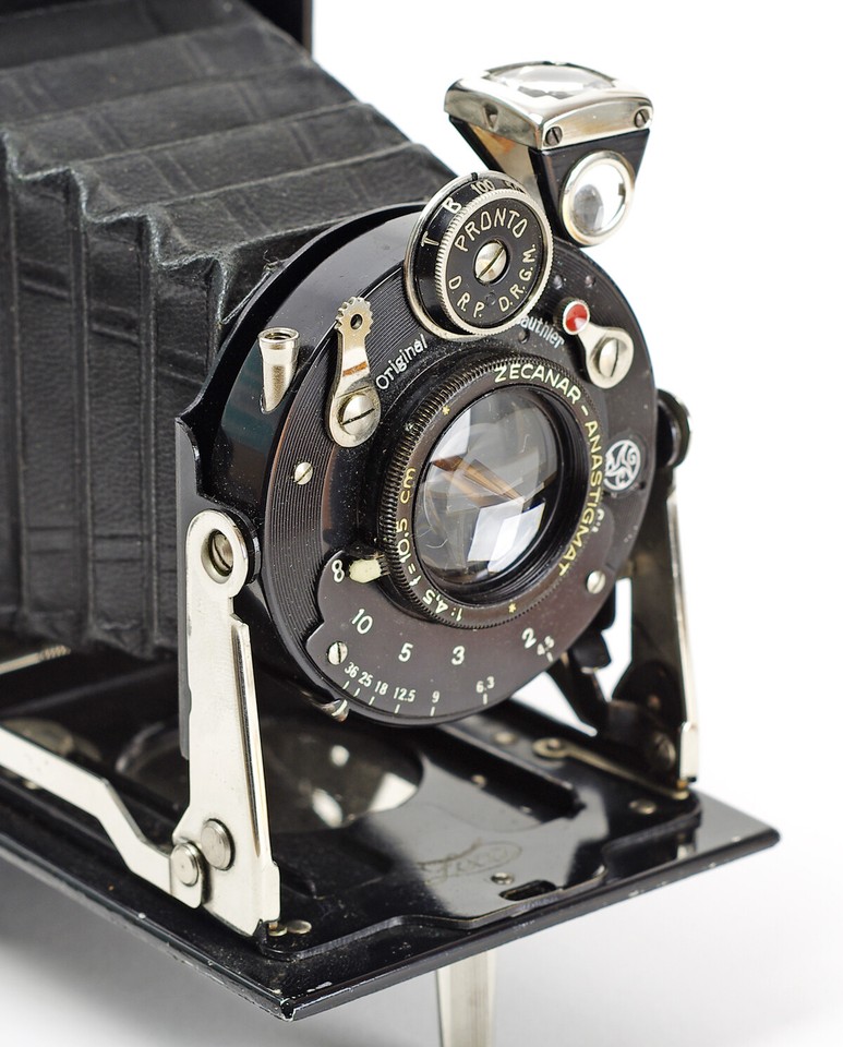 Feca Vintage Bellows Folding Camera 6x9 with Zecanar Lens 4.5/10.5cm | eBay
