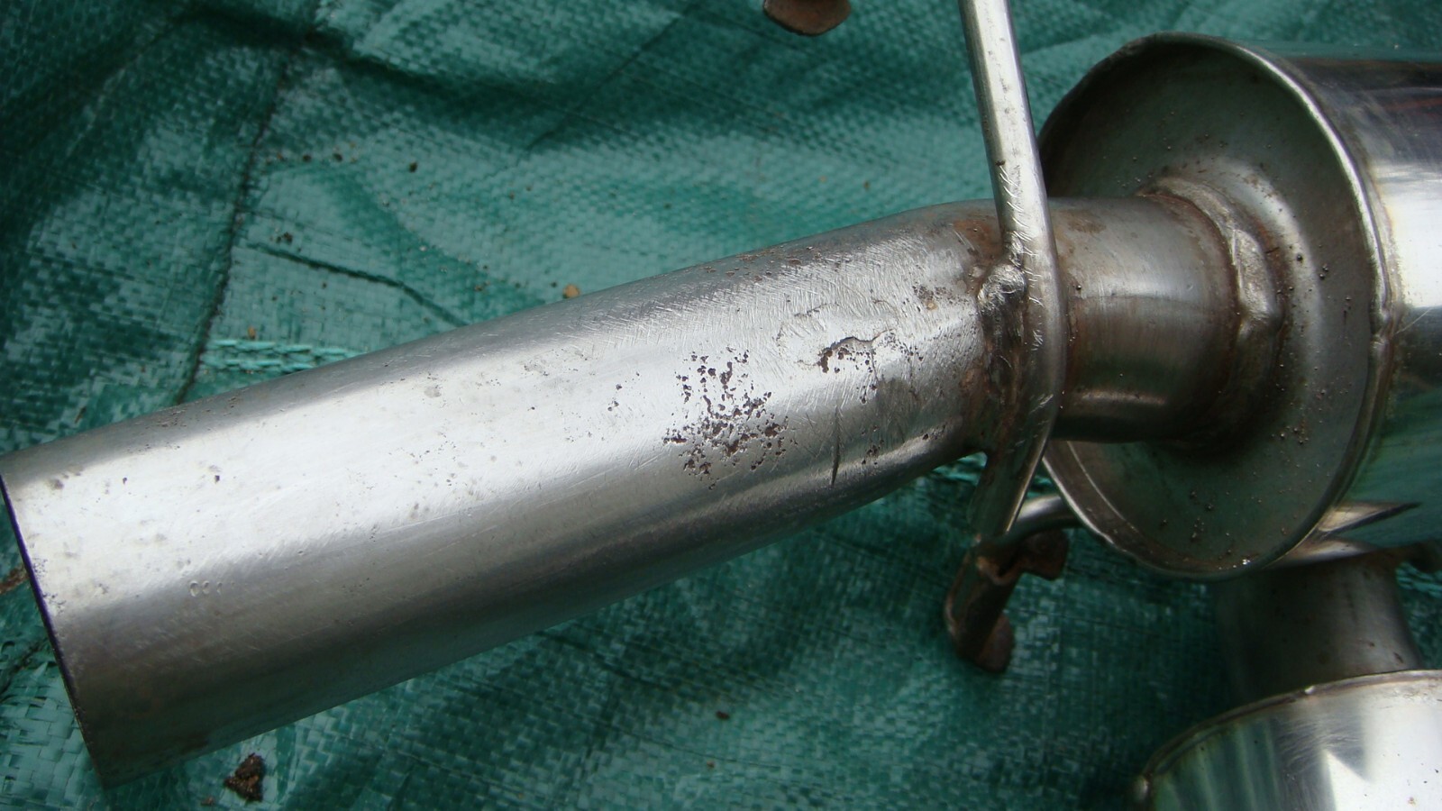 Stainless Steel Exhaust Back box pair Reliant Scimitar GTE SE6 42mm I/D ...